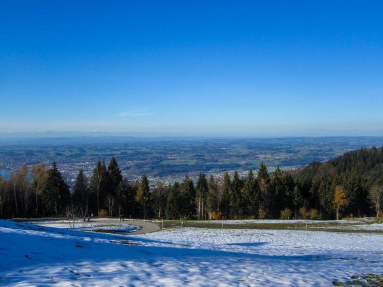 Wandern auf dem Pfänder - Im Sommer und im Winter